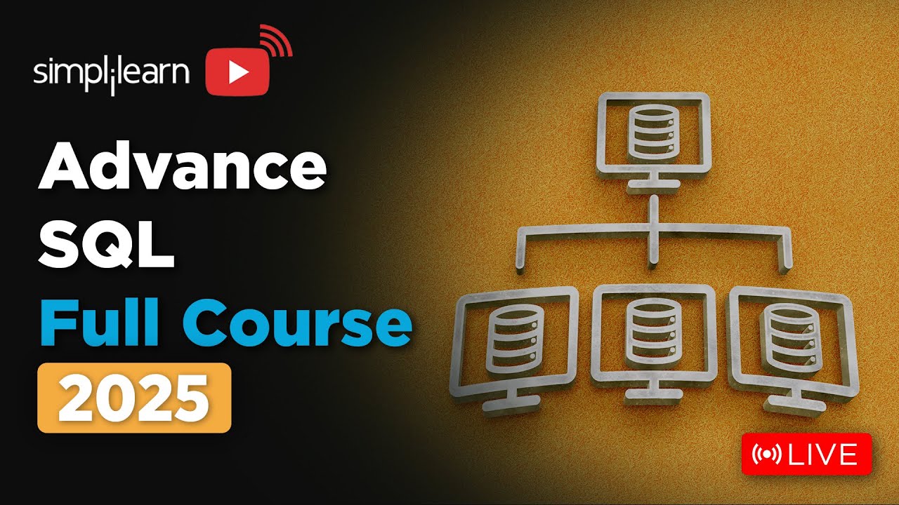تماشای ویدیو: Advanced SQL Full Course SQL Advance Functions Advanced SQL... - اینما