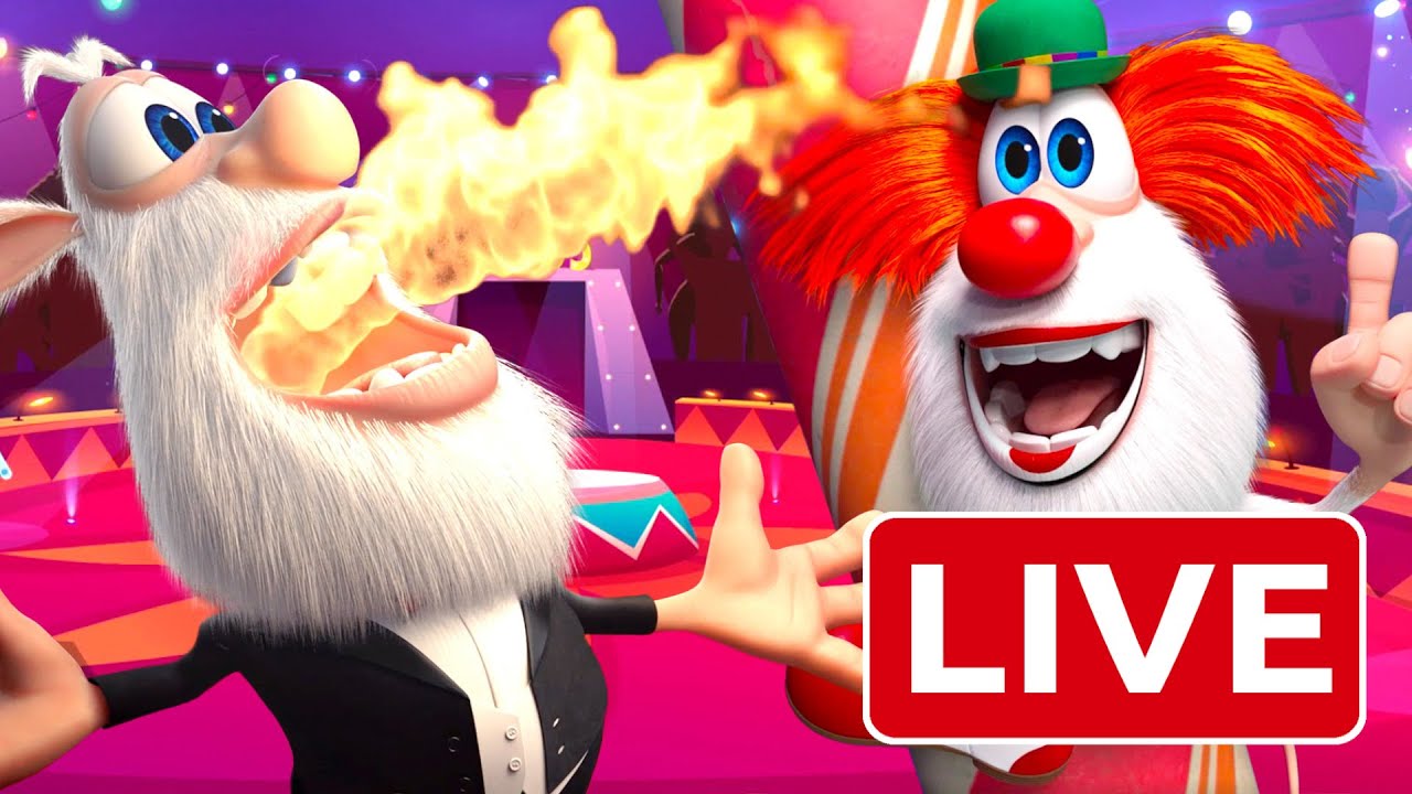 تماشای ویدیو: ⭕ Booba Live 24/7 Non-stop Cartoons for Kids Free TV Channel - اینما