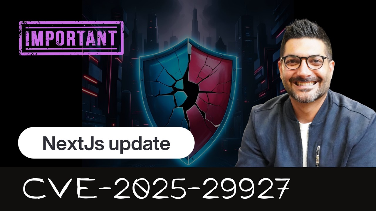 تماشای ویدیو: NextJs middleware security vulnerability CVE-7 - اینما